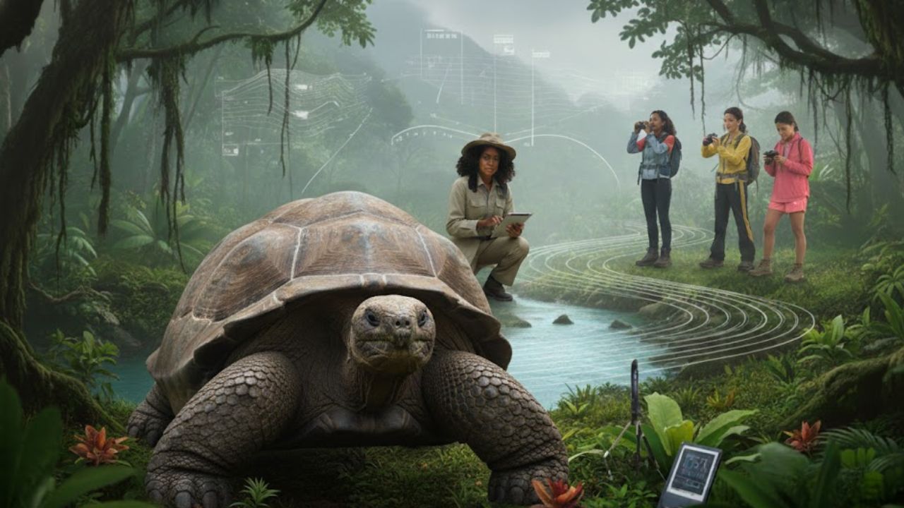 Using Giant Tortoises as Climate Tools Turns Wildlife Into Instruments ...